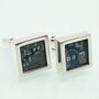 Computer Circuit Board Sterling Silver Cufflinks By Hepburn & Hughes ...