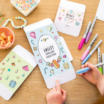 Personalised Sweetie Jewellery Activity Kit By Craft & Crumb ...