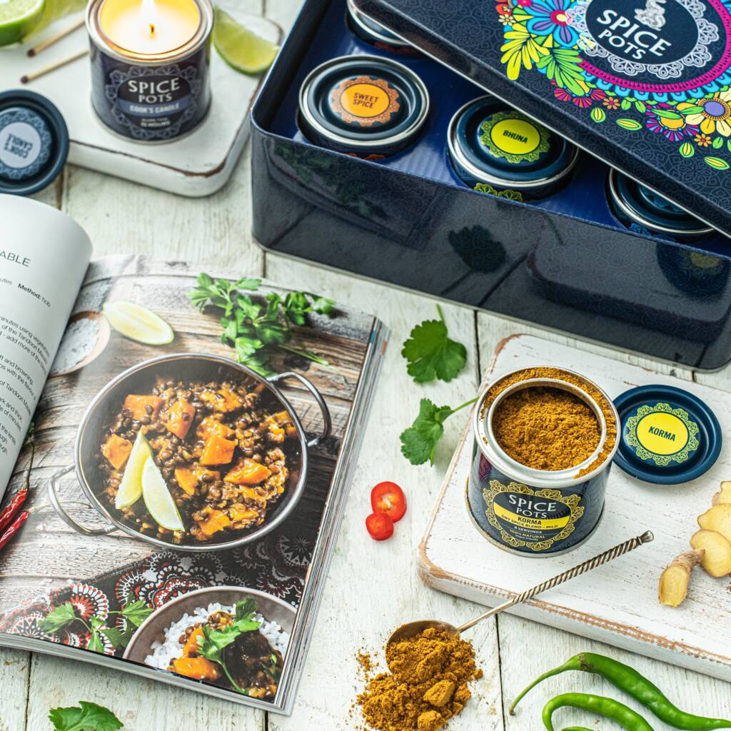 Curry Lovers Luxury Gift Tin By Spice Pots | notonthehighstreet.com
