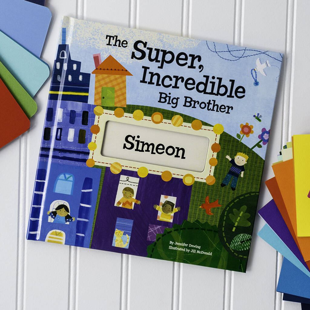 Personalised Children's Book, Incredible Big Brother By I See Me ...