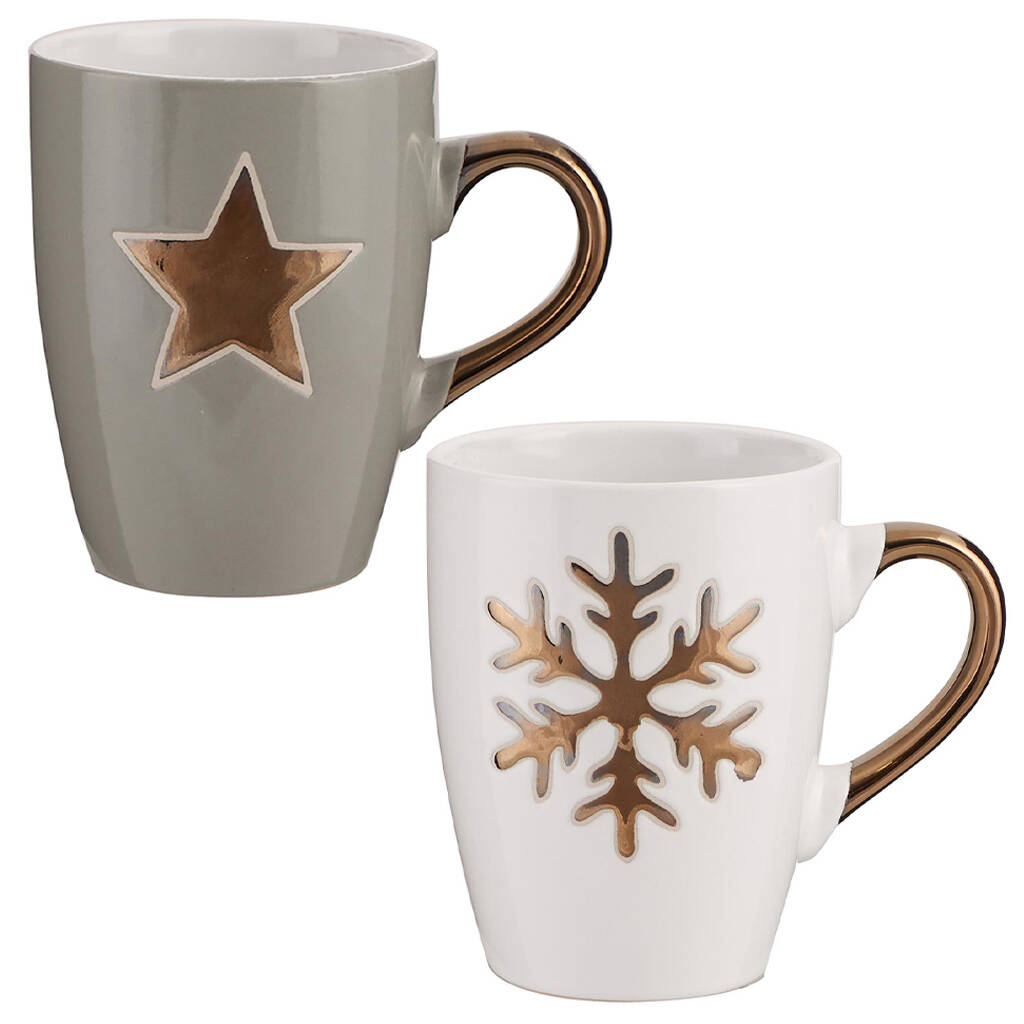 Two Hot Chocolate Mugs Gift Set By Dibor Notonthehighstreet