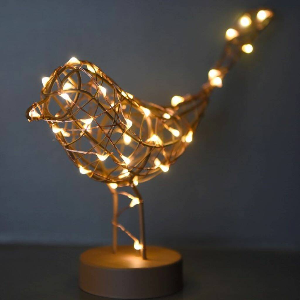 Sparkle And Shine Robin Led Decoration By Distinctly Living ...