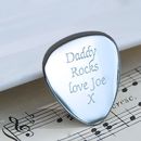 personalised guitar plectrum by penelopetom | notonthehighstreet.com