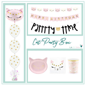 Cat Party Box By La Di Dah | notonthehighstreet.com