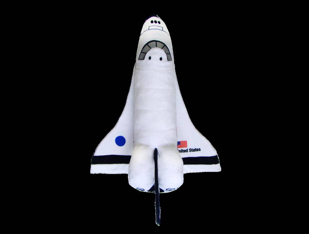 space shuttle soft toy by the london toy company | notonthehighstreet.com
