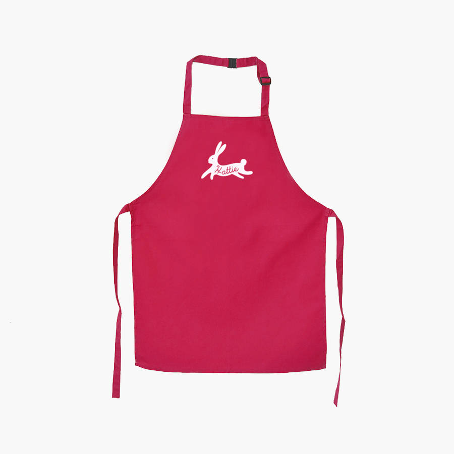 Children's Personalised Bunny Rabbit Apron By Ellie Ellie ...