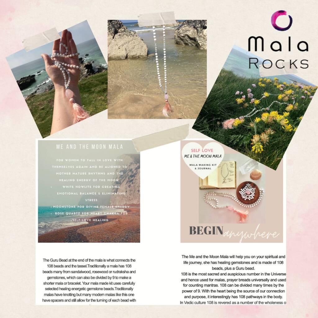 Mindfulness Mala Making Kit Self Care By Spiritual Gifts