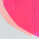 Two Hearts Stencil Print By Yve Print Co. | notonthehighstreet.com