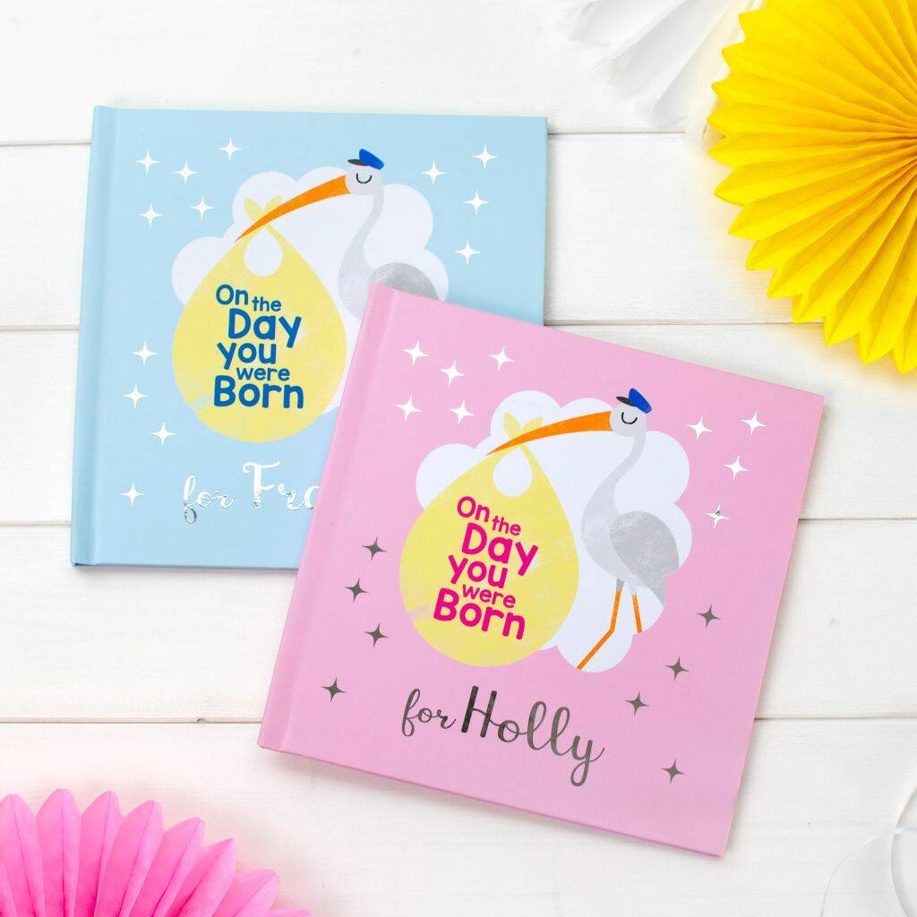 Personalised The Day You Were Born Book By The Letteroom 