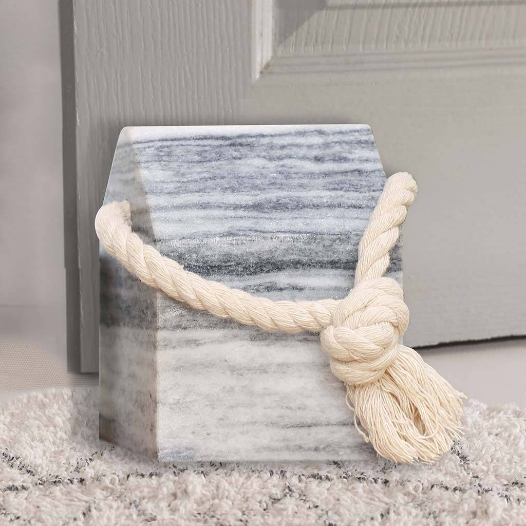 Grey Marble House Door Stop By Dibor | notonthehighstreet.com