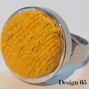 Fabric Rings By Re Creation For The Nation | notonthehighstreet.com