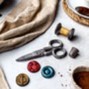 Chocolate Sewing Set Cotton Anniversary Gift Box By The Amazing ...