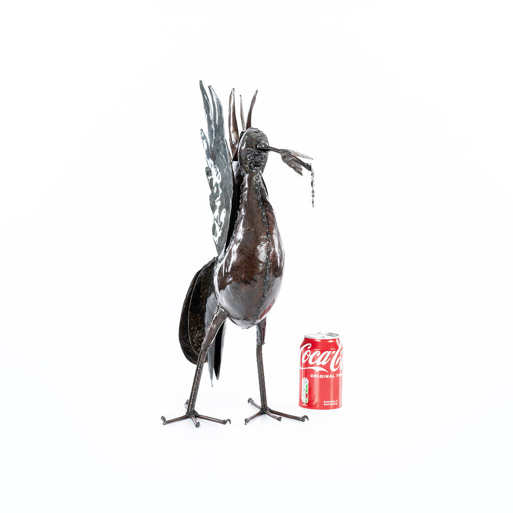 Liver Bird Medium Metal Sculpture By Pangea Metal Sculptures ...