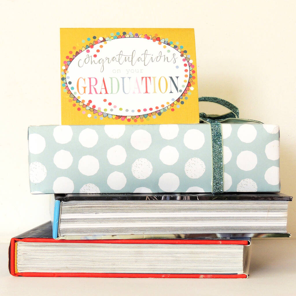 Mini Graduation Card By Kali Stileman Publishing | notonthehighstreet.com