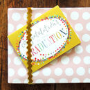 Mini Graduation Card By Kali Stileman Publishing | notonthehighstreet.com