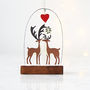 Mistletoe Deer By Clem & Co | notonthehighstreet.com