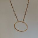 Eternity Circle Pendant By Get It Rapt. | notonthehighstreet.com