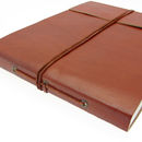 Personalised Distressed Small Leather Photo Album By Paper High ...