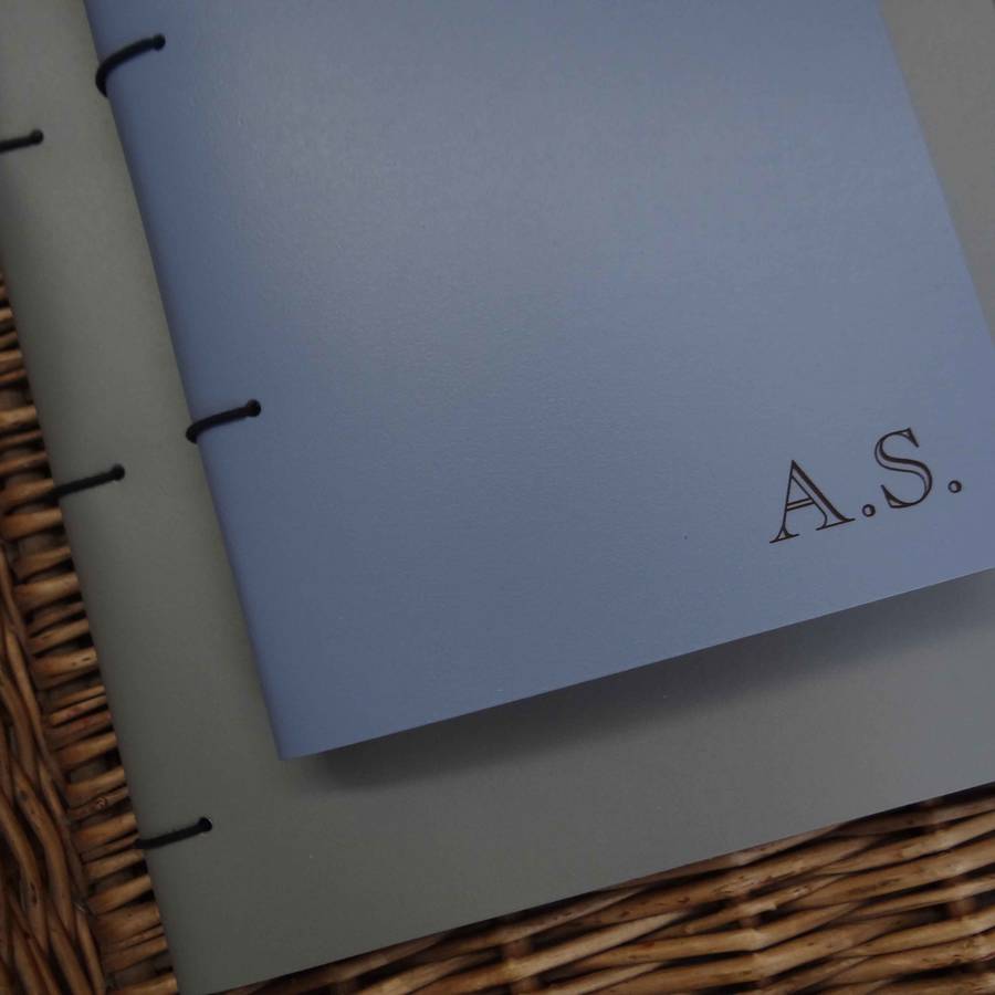 leather notebook by artbox | notonthehighstreet.com