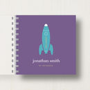 Personalised Kid's Space Rocket Small Notebook By Designed ...