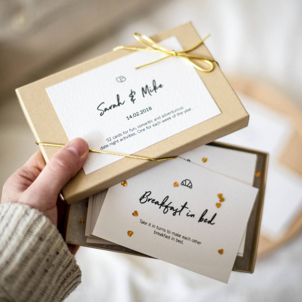 52 Date Night Cards By Thispaperbook Notonthehighstreet