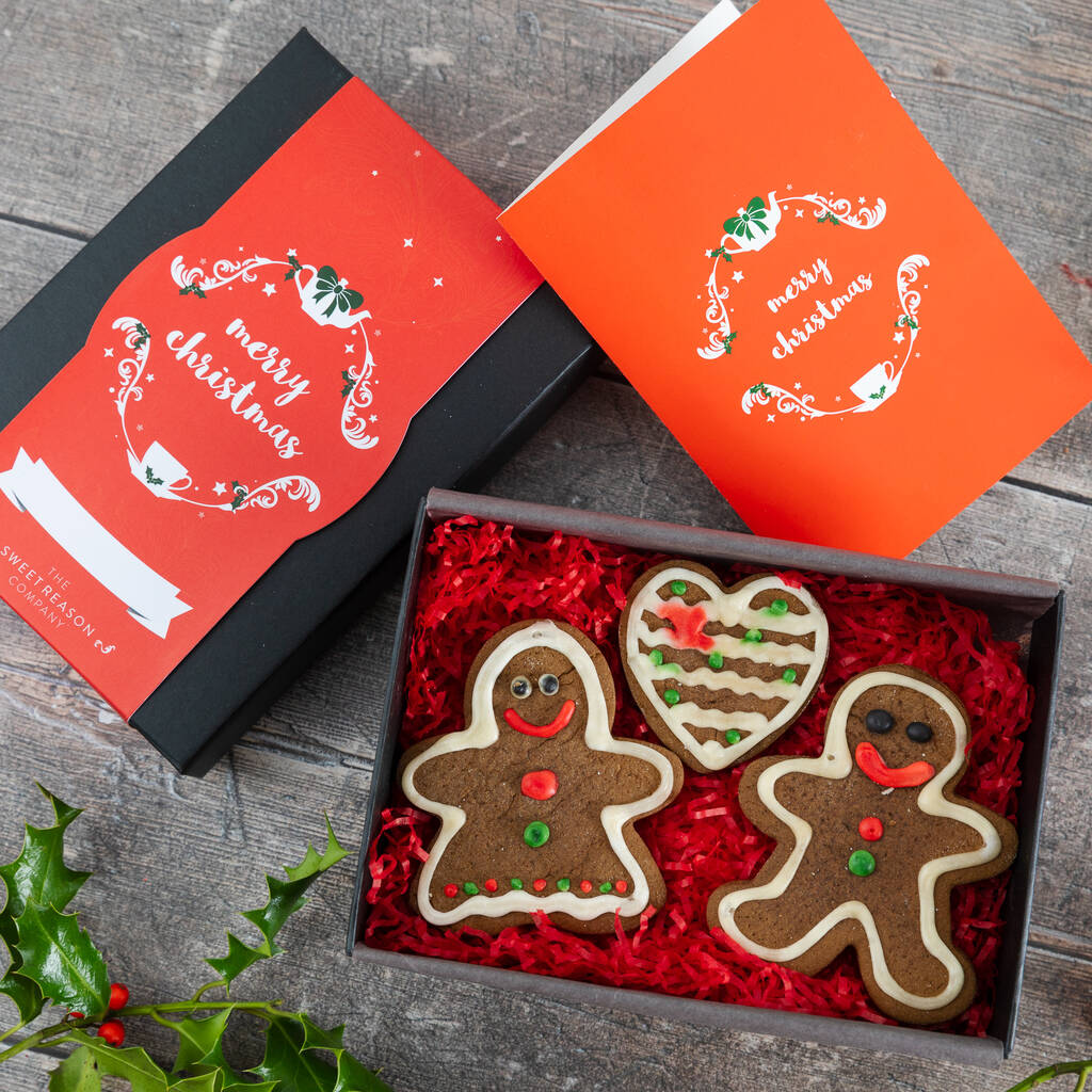 Gingerbread Love Gift Box By The Sweet Reason Company
