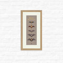 British Bat Species Reference Chart By Alice Rose | notonthehighstreet.com