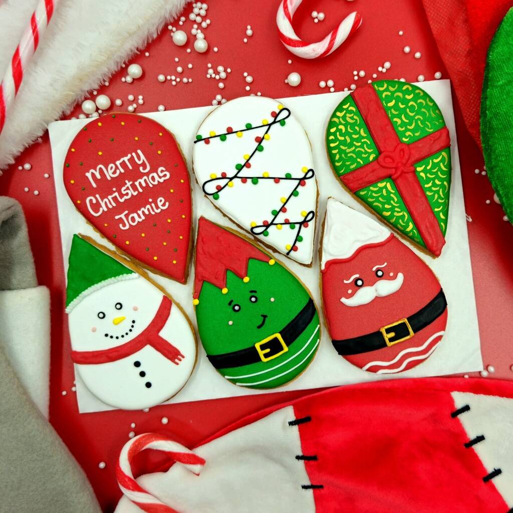 Festive Christmas Biscuits By The Bakeonomist