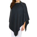 personalised pure cashmere button poncho travel wrap by mimi & thomas ...