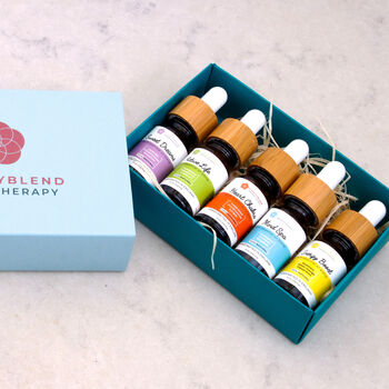 'the Home Sanctuary' Pure Essential Oil Blend Set By Clarity Blend ...