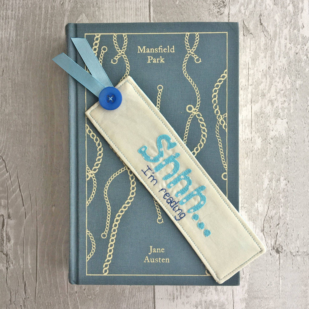 personalised 'shhh… i'm reading' bookmark by cherish handmade ...