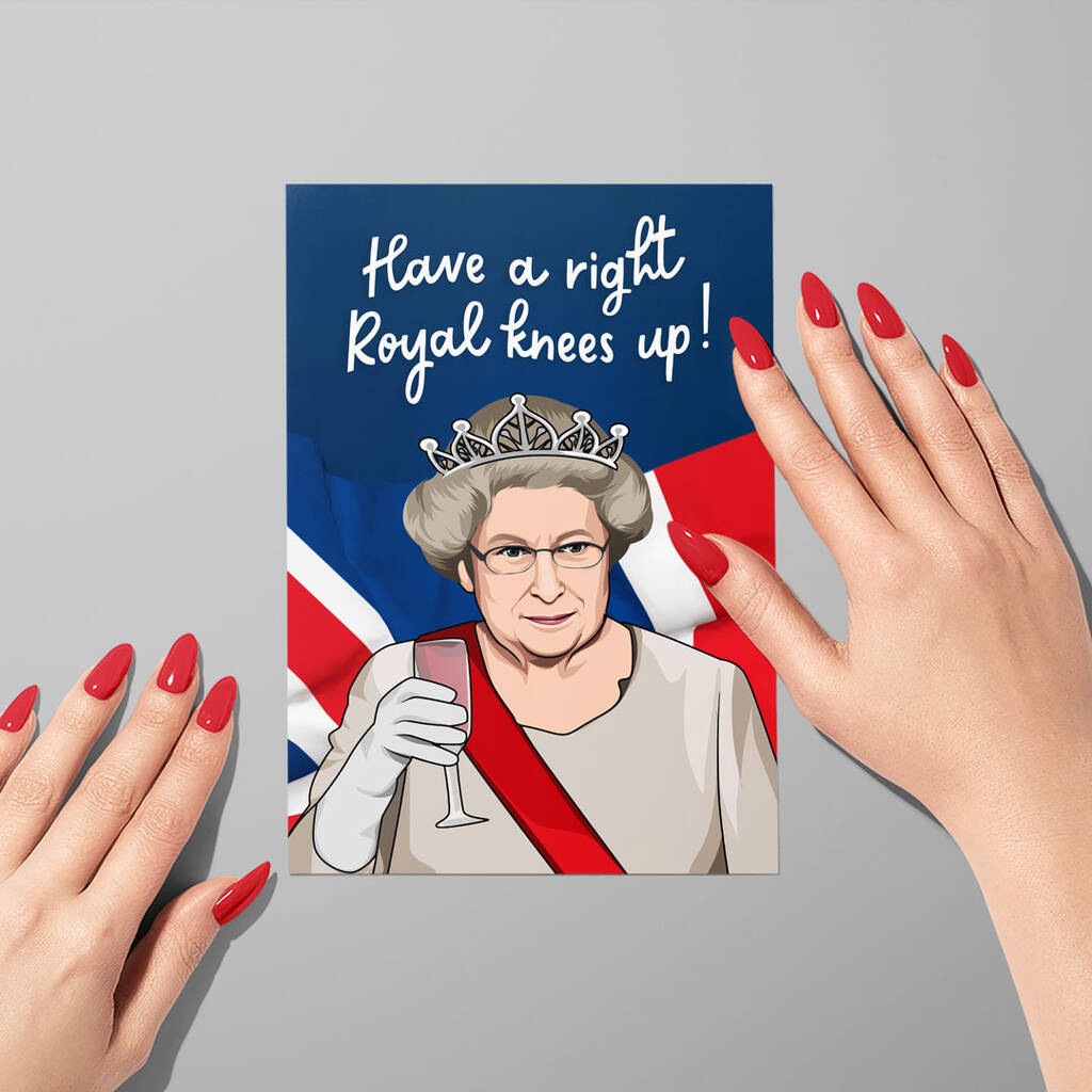 Queen s Platinum Jubilee Birthday Card Celebration By Gift Delivery Queen s Platinum Jubilee Birthday Card Celebration By Gift Delivery