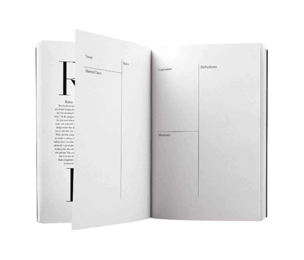 Law Student Ratio Notebook By Rama Publishing | notonthehighstreet.com
