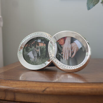 Silverplated Wedding Rings Photo Frame By Jodie Byrne ...