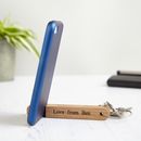 Personalised Phone Stand Keyring By Mij Moj Design | notonthehighstreet.com