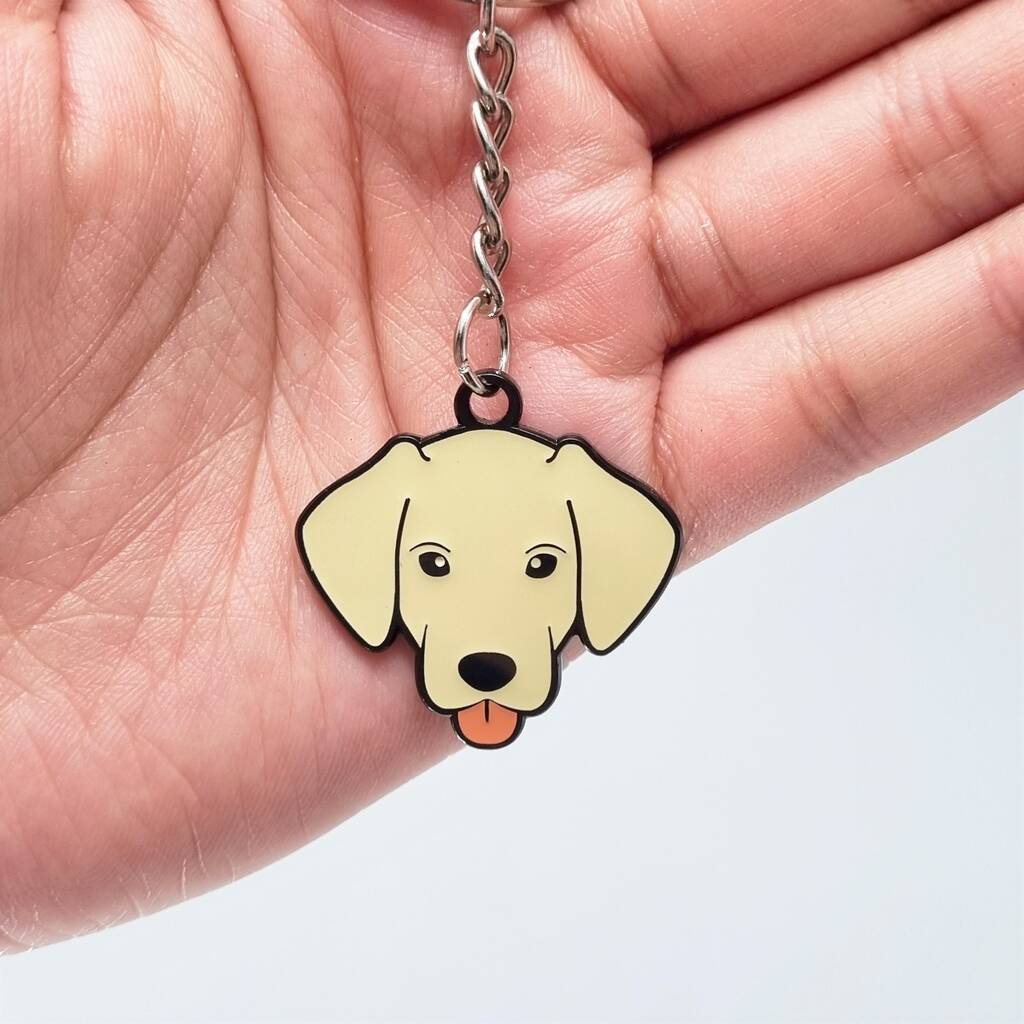 Dog Keyring By Meloca Designs