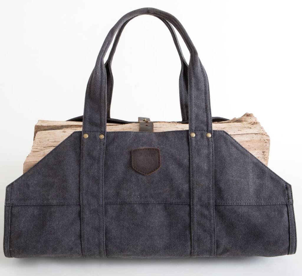 Log Carrier Bag By Life Of Riley | notonthehighstreet.com