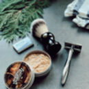 premium men's shaving kit by the personal barber | notonthehighstreet.com