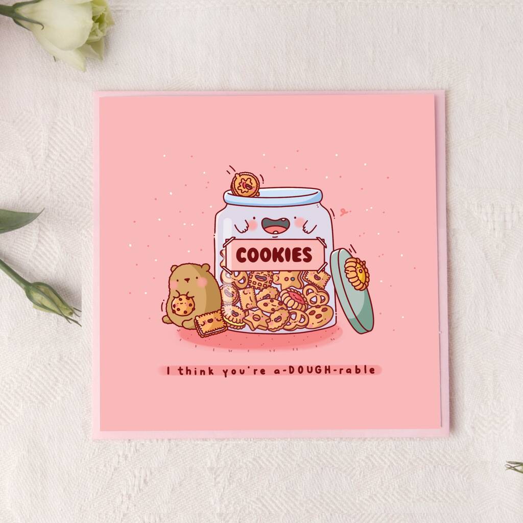 Biscuits Cookies Greetings Card By Toastedink