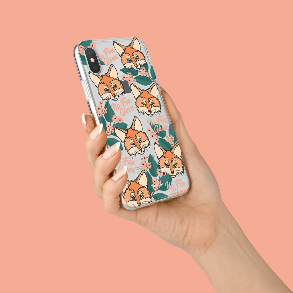 Fox Phone Case For I Phone By Talk & Tell | notonthehighstreet.com