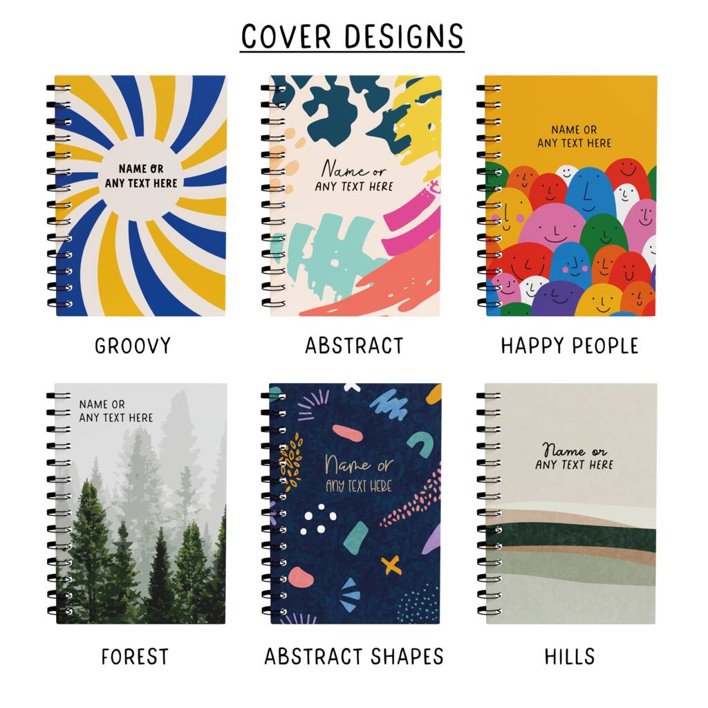 Personalised Mid Year Or Academic Diary | Choice Of Covers By Hem Studios