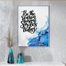 Set Of Two Watercolour Inspirational Quote Prints By Izzy & Pop ...