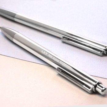 Sterling Silver Pen By Hersey Silversmiths | notonthehighstreet.com