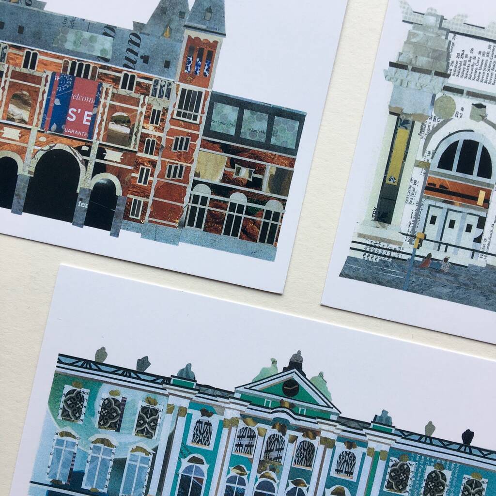 Art Gallery Postcard Set By Soodle Street | notonthehighstreet.com