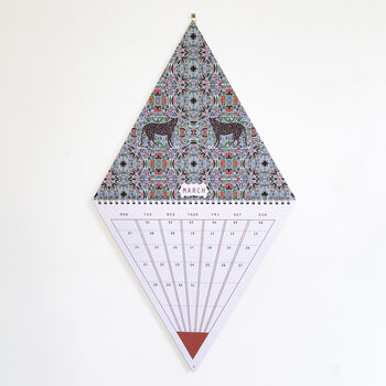 2022 Triangle Wall Calendar By Prism of Starlings | notonthehighstreet.com