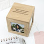 Personalised Graduation Photo Cube By JUNGLEY