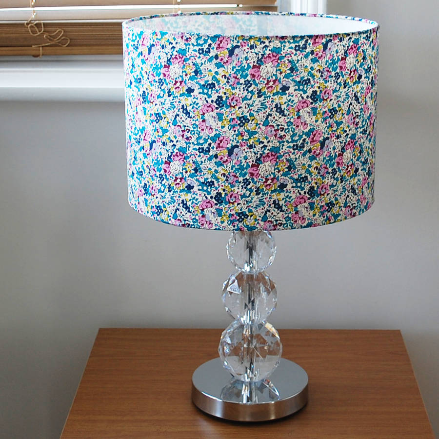 crystal effect ball table lamp base by quirk | notonthehighstreet.com