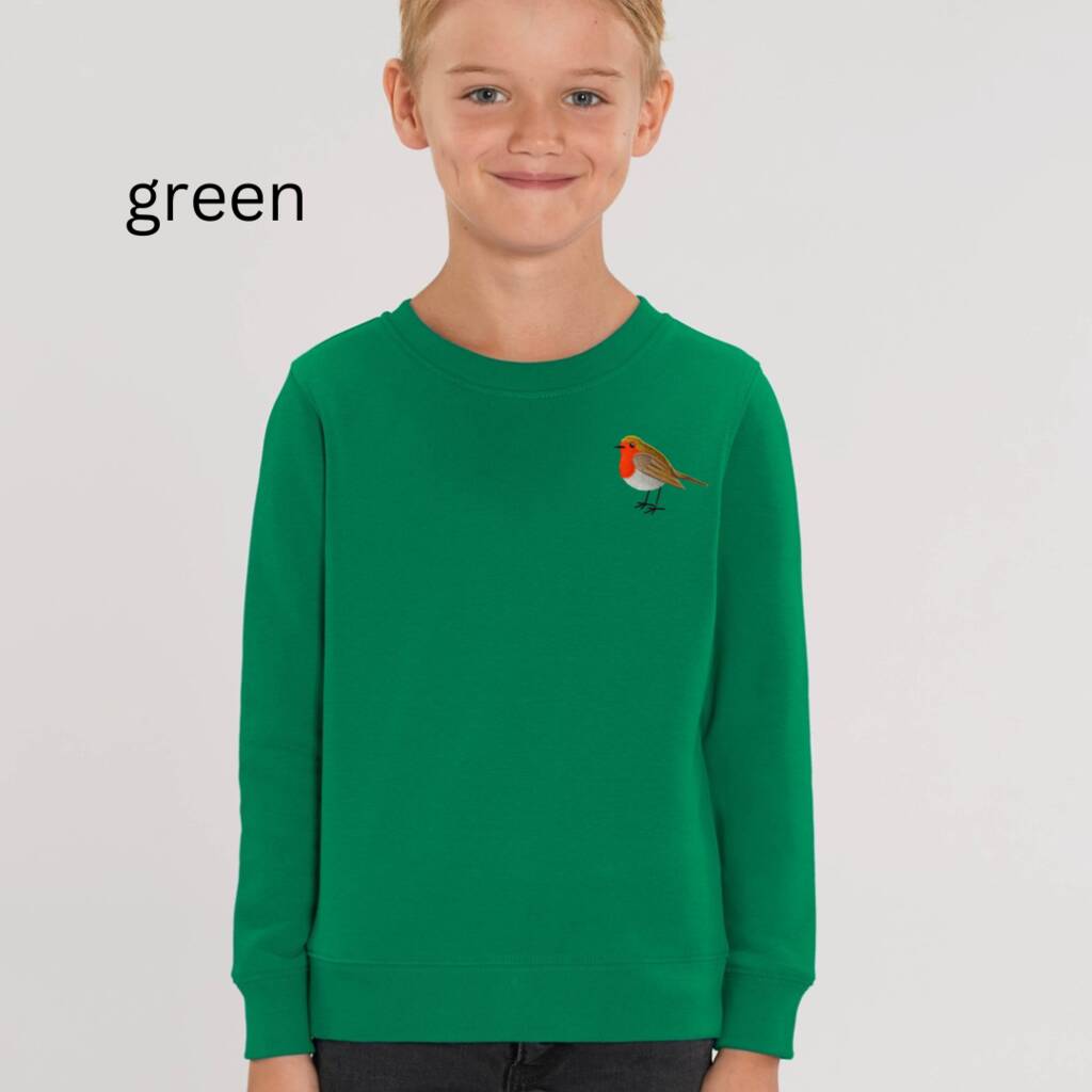 Childrens Robin Christmas Jumper By tommy & lottie