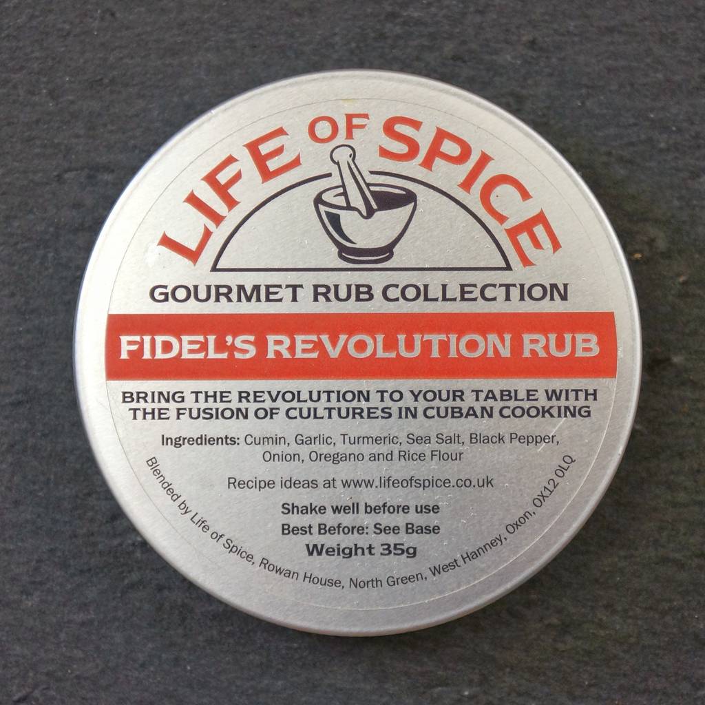 mini street food rub collection by life of spice | notonthehighstreet.com