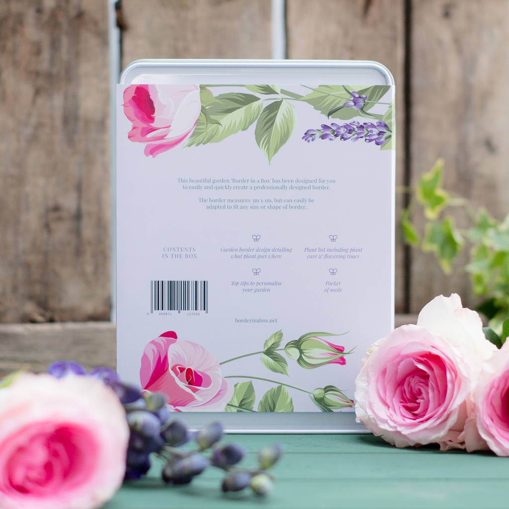 cottage garden border template kit by border in a box ...